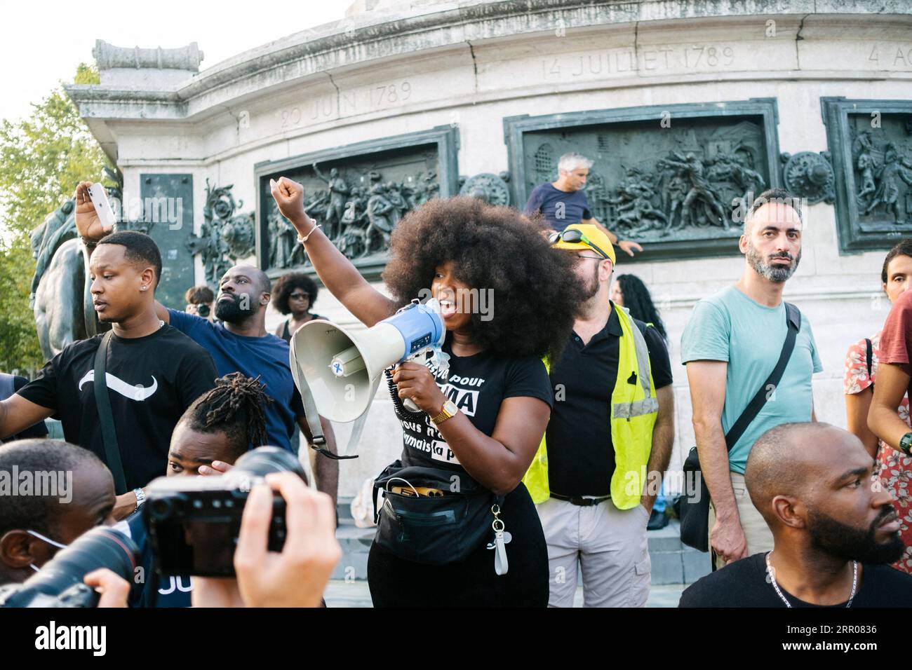 Paris, France on September 5, 2023. Activist and leader of the Truth ...