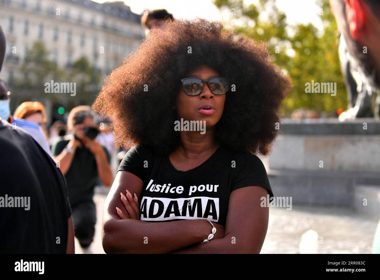 Paris, France on September 5, 2023. Activist and leader of the Truth ...