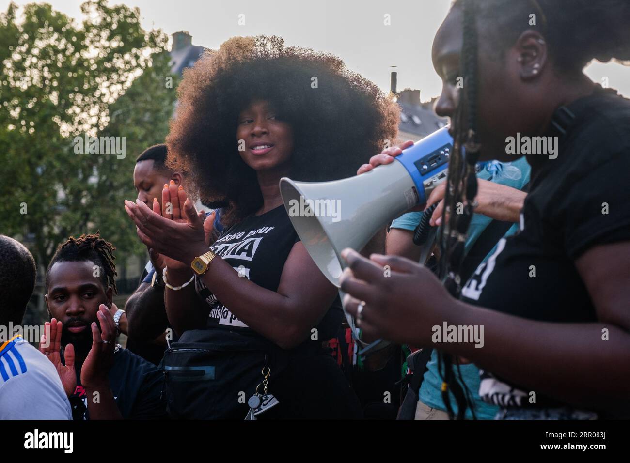 Paris, France on September 5, 2023. Activist and leader of the Truth ...