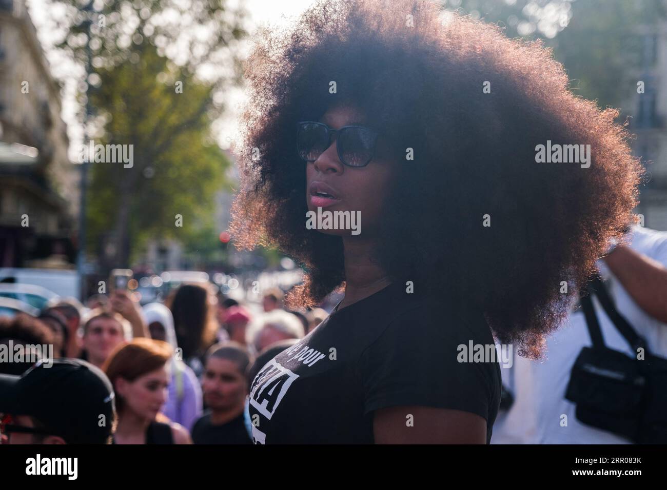 Paris, France on September 5, 2023. Activist and leader of the Truth ...