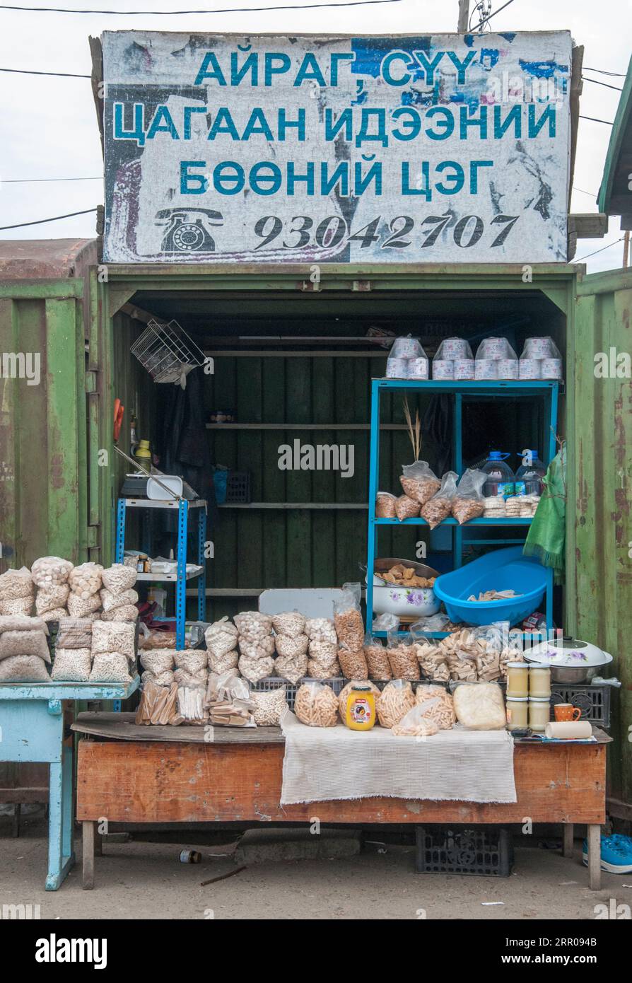 Mongolian market hi-res stock photography and images - Alamy