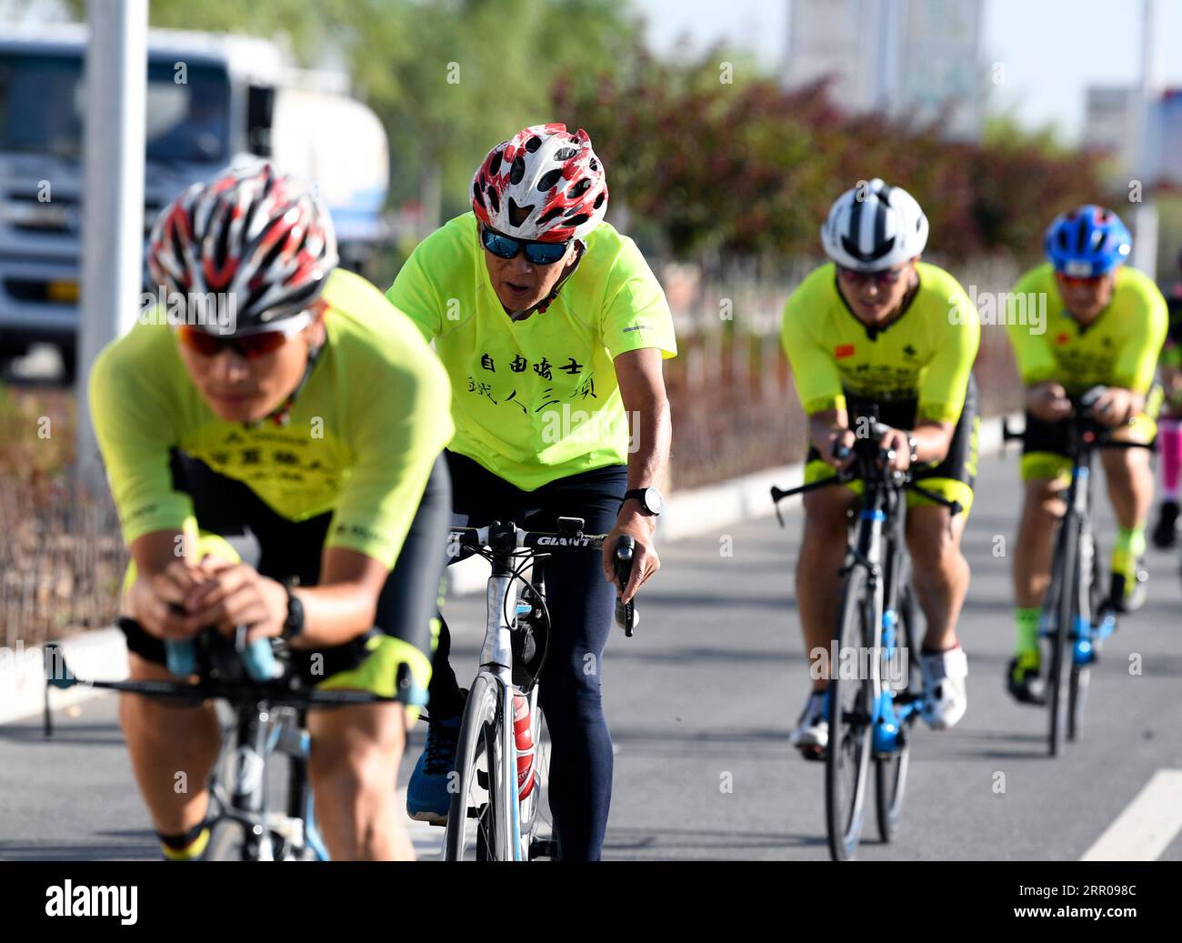 Old and young together races hi-res stock photography and images - Alamy