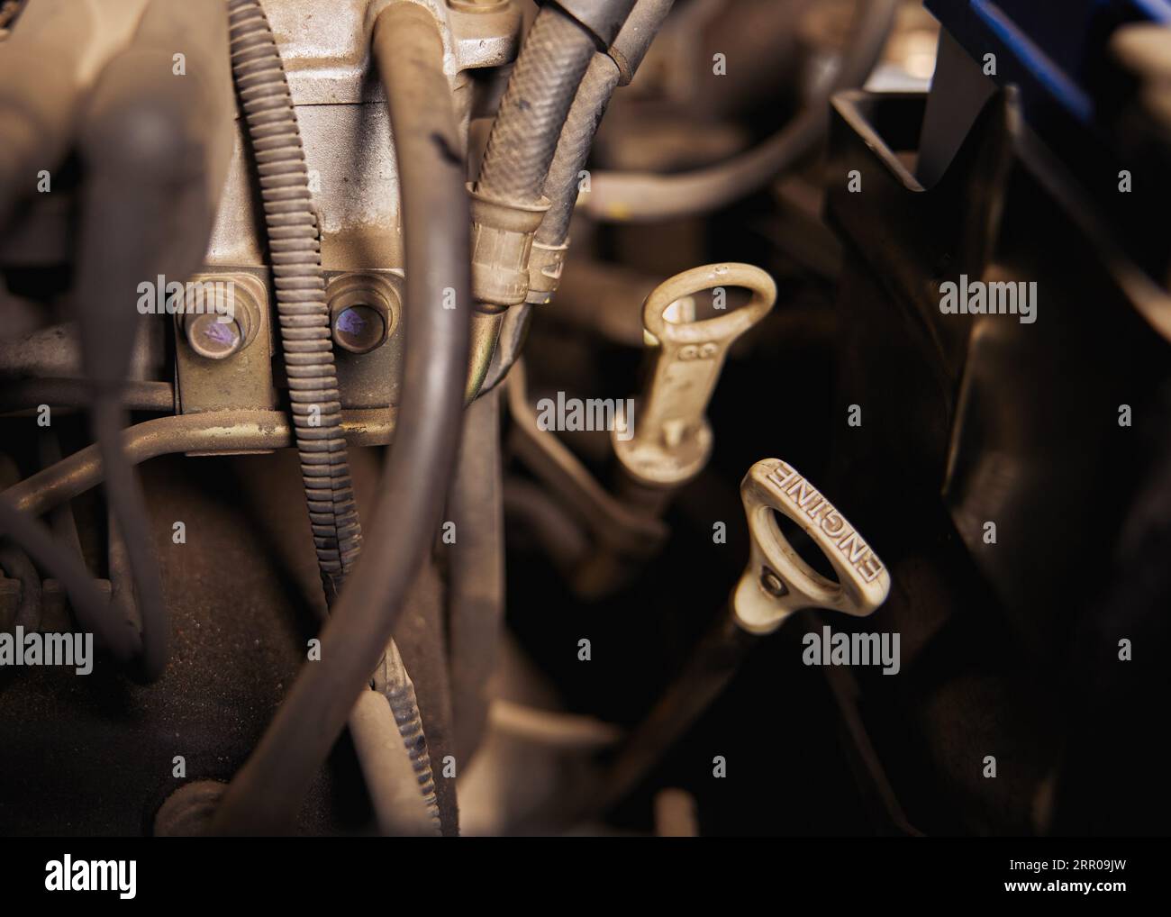 Oil dipstick hi-res stock photography and images - Alamy