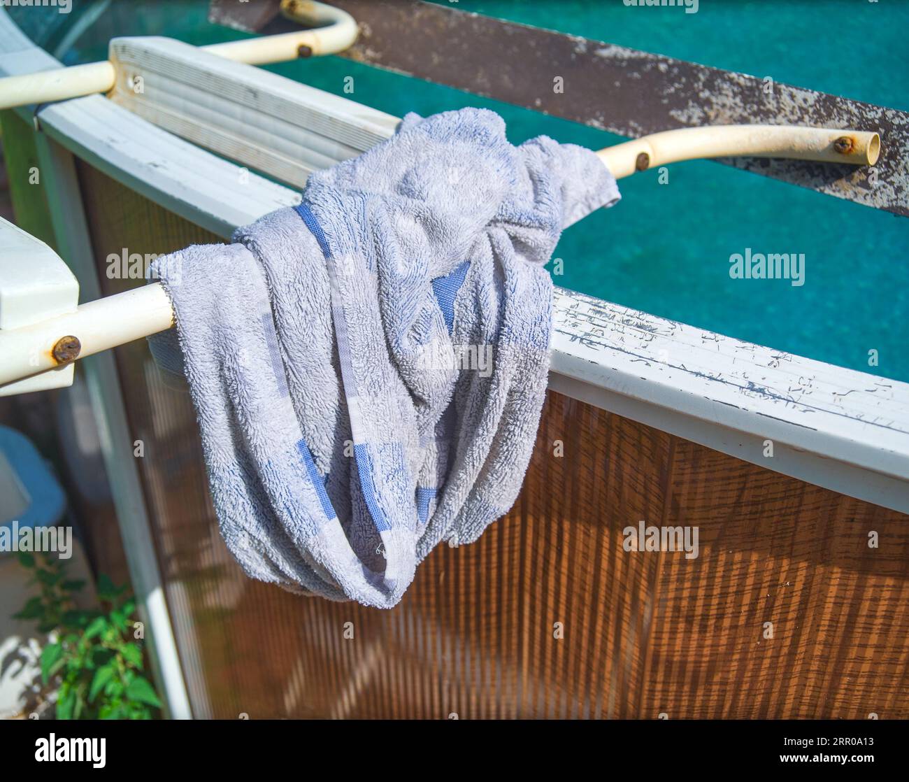 Towel drying pool hi-res stock photography and images - Alamy