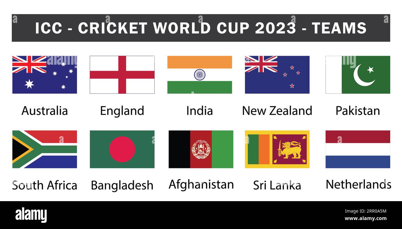 ICC Cricket World Cup 2023 Teams Stock Photo Alamy icc-cricket-world-cup-2023-teams-stock-photo-alamy