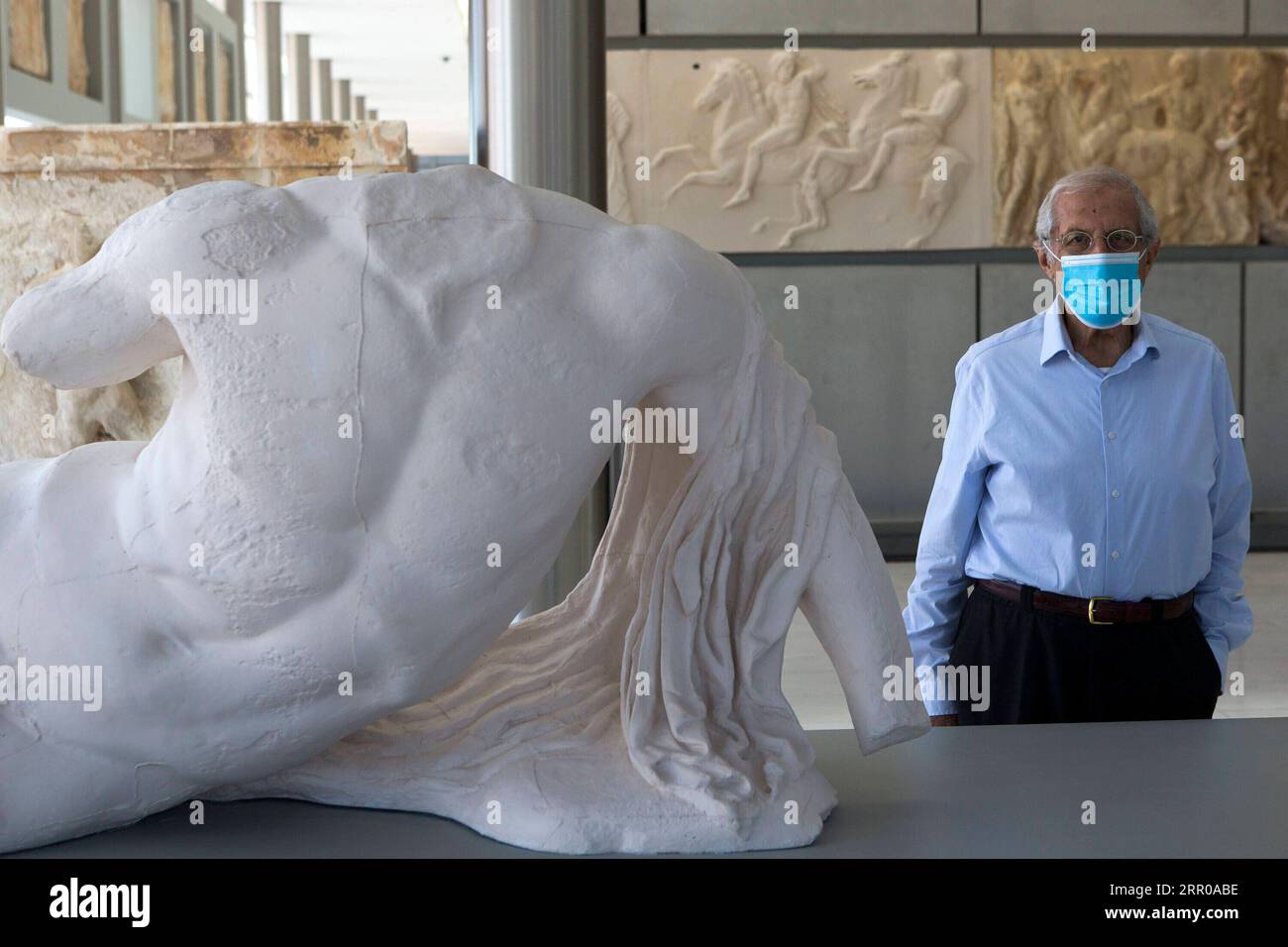 200805 -- ATHENS, Aug. 5, 2020 -- Professor Dimitrios Pandermalis ...