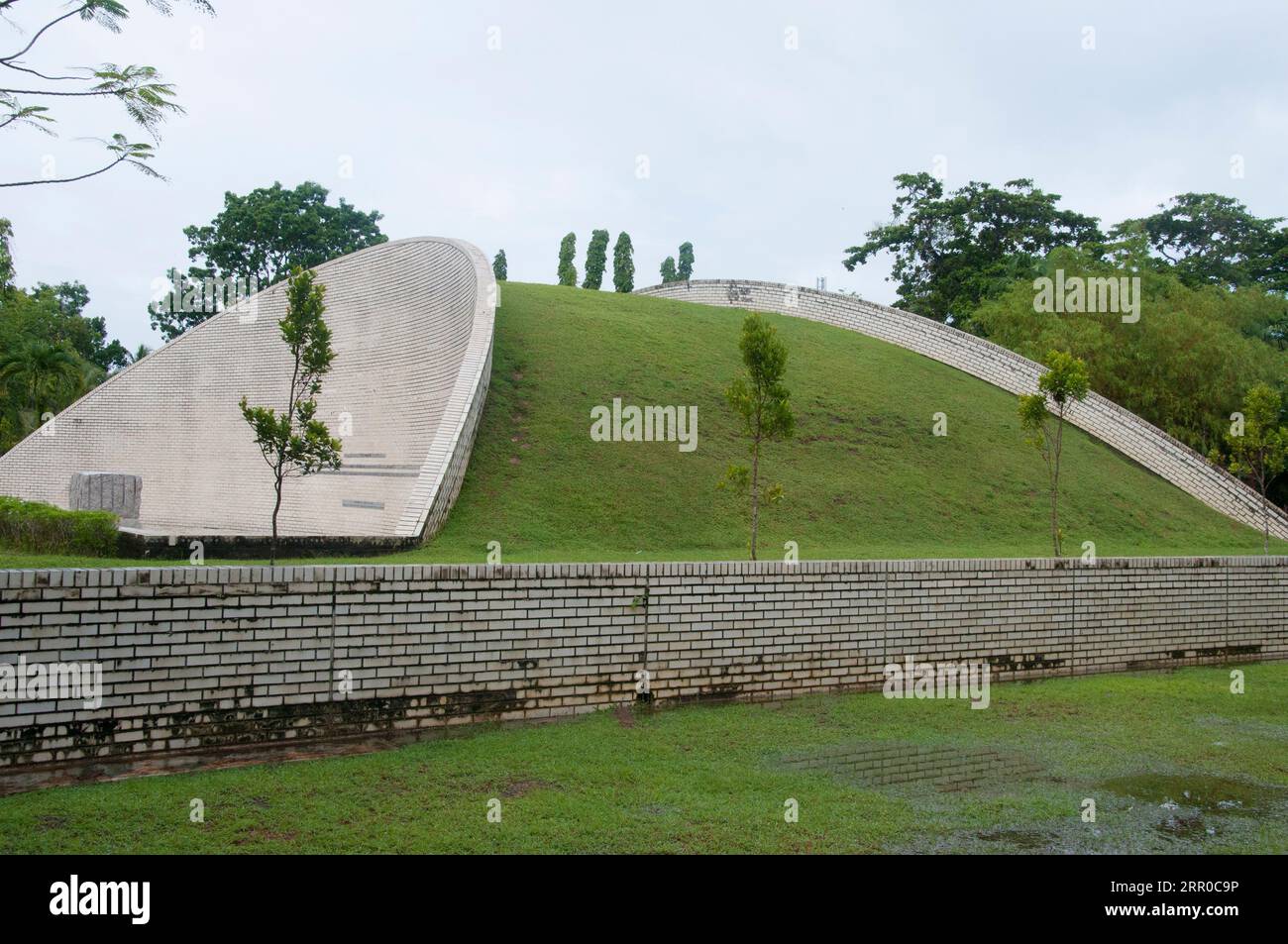 Japanese-built Peace Park on Labuan Island, Malaysia, where Japanese ...