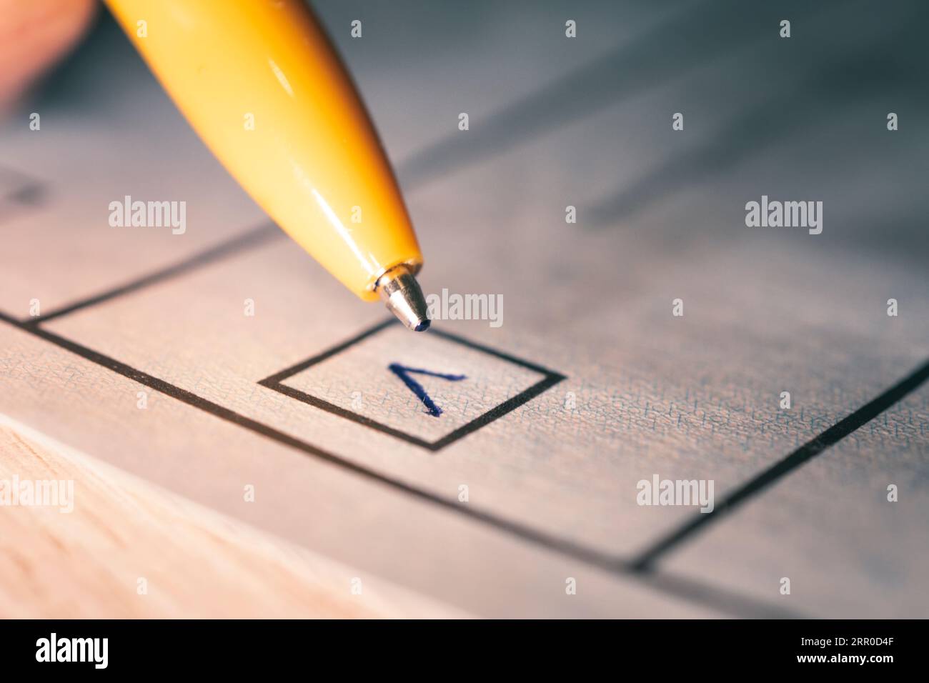 Consent tick box hi-res stock photography and images - Alamy