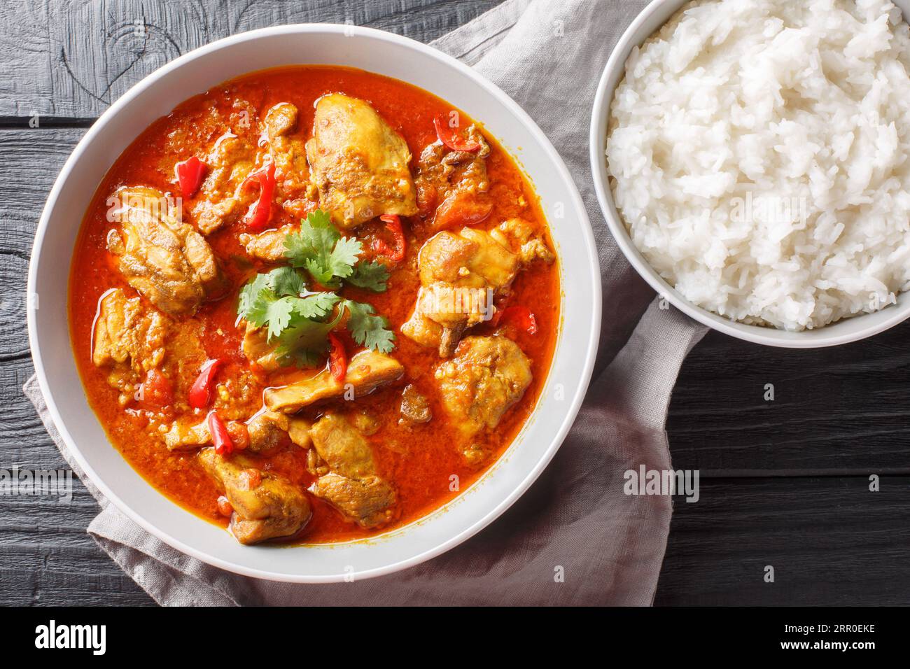 Chicken rice braised with lemongrass hi-res stock photography and ...