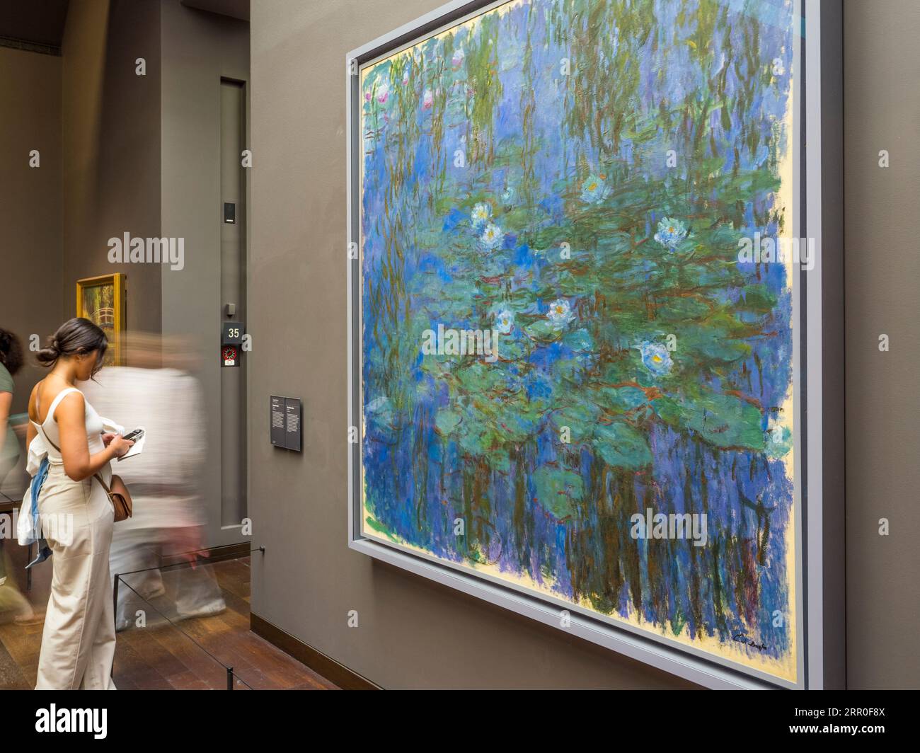 The Water Lilies, Claude Monet, Musée d'Orsay, Paris, France, Europe ...