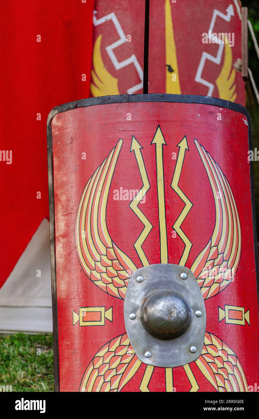 Legionary equipment hi-res stock photography and images - Alamy