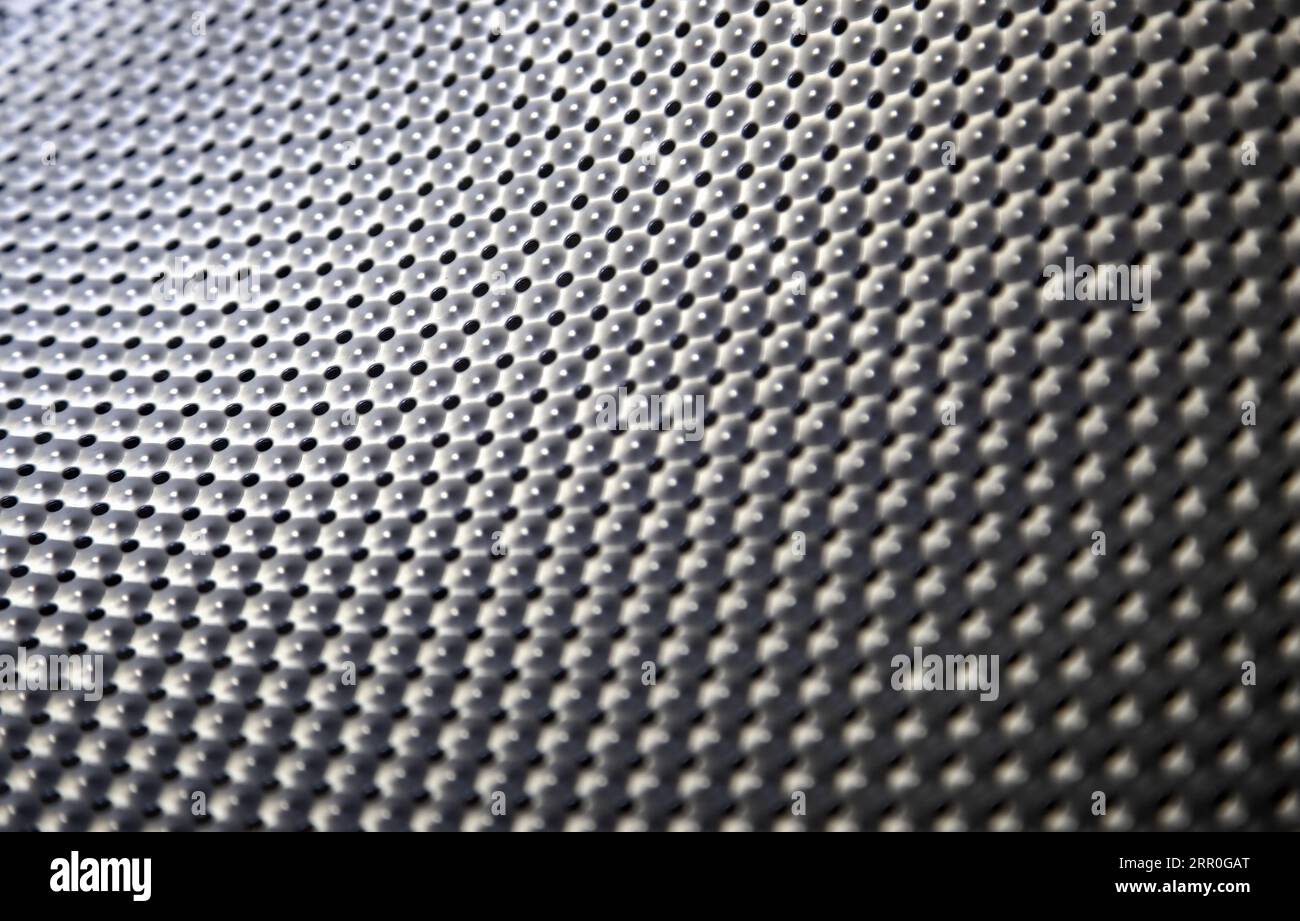 Detail of metal background with decoration, steel Stock Photo - Alamy
