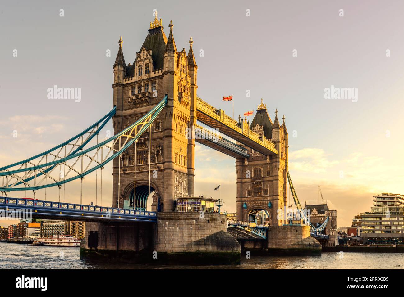 London Tower Bridge is a Grade I listed combined bascule and suspension ...