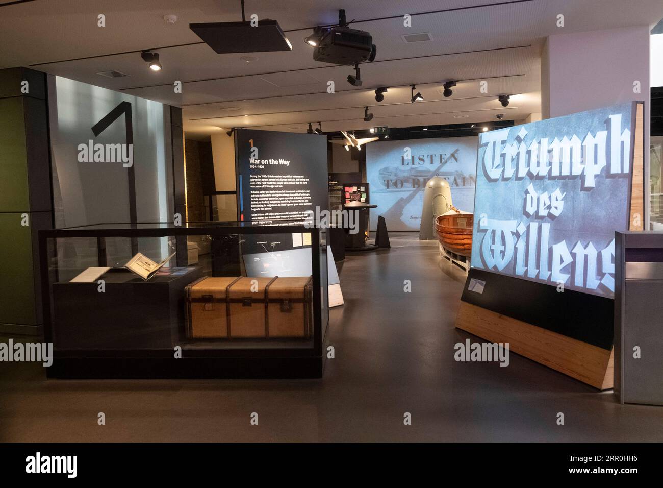 Imperial war museum london exhibits hi-res stock photography and images ...