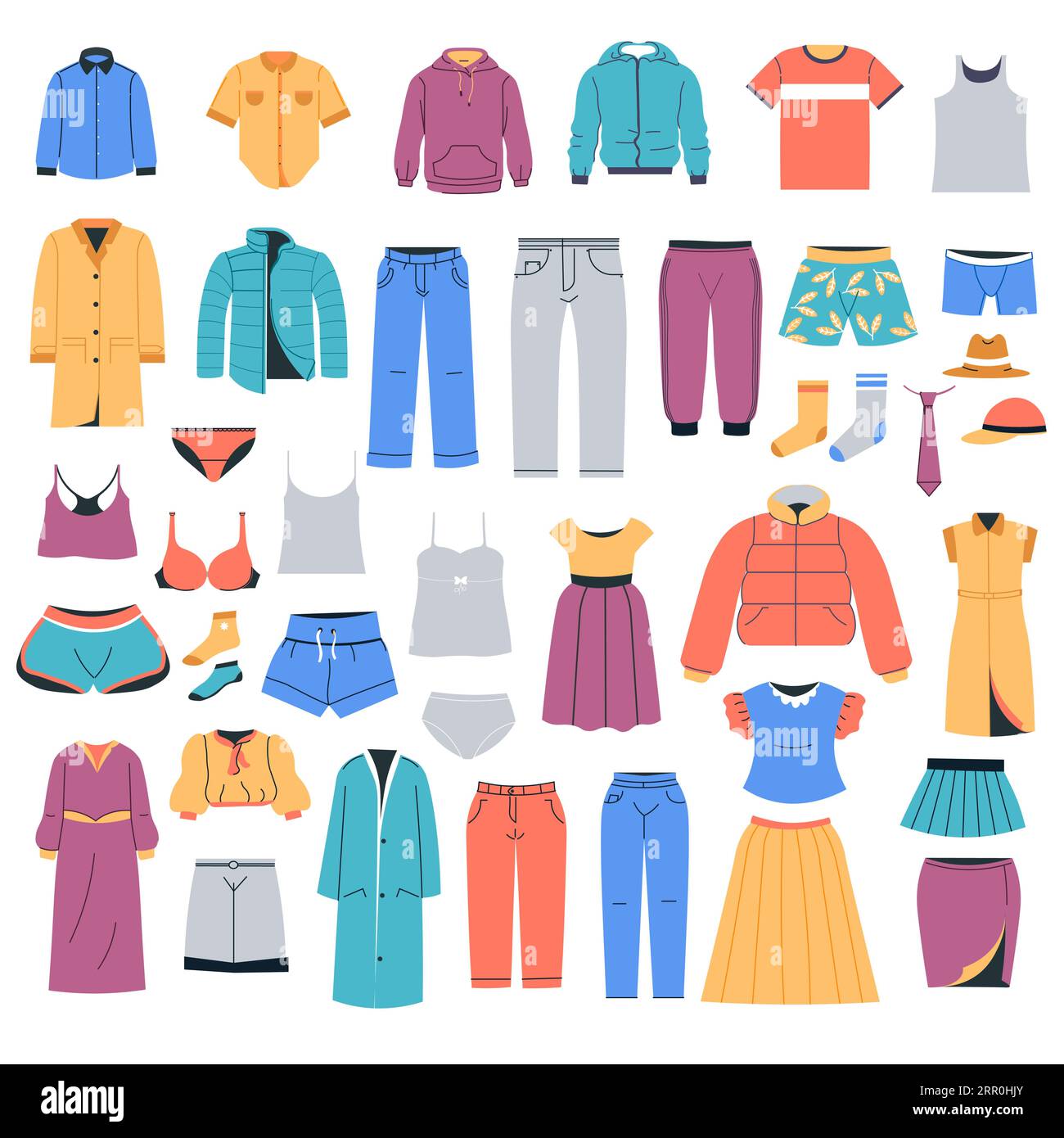 Apparels Stock Vector Images - Alamy