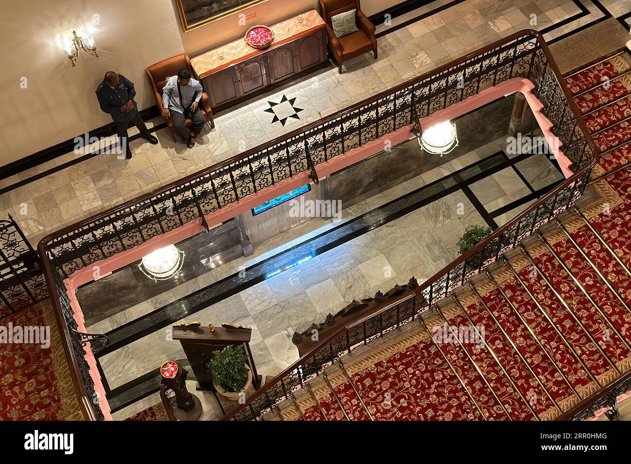 Taj mahal palace mumbai hotel interior hi-res stock photography and ...
