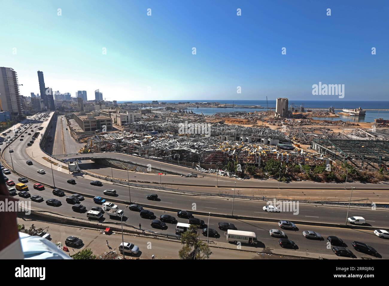 Beirut blast aftermath hi-res stock photography and images - Alamy