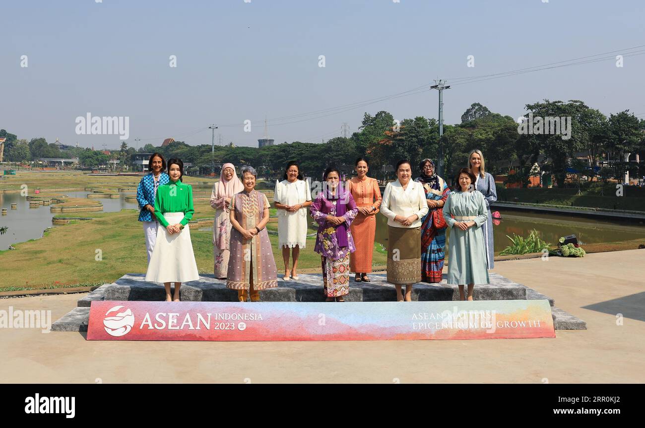 06th Sep, 2023. S. Korean first lady in Jakarta South Korean first lady ...