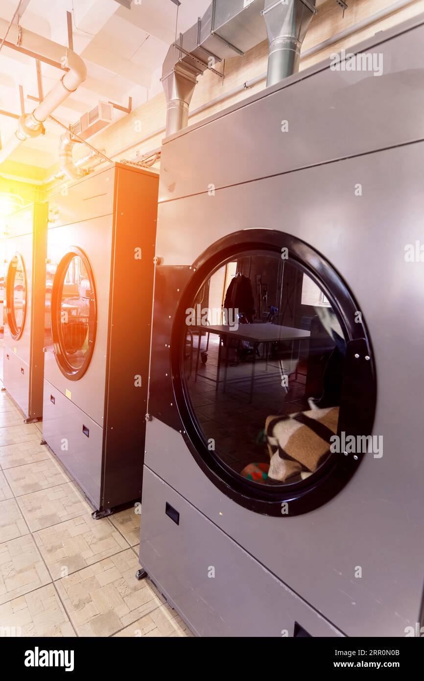 Garment washing factory hi-res stock photography and images - Alamy