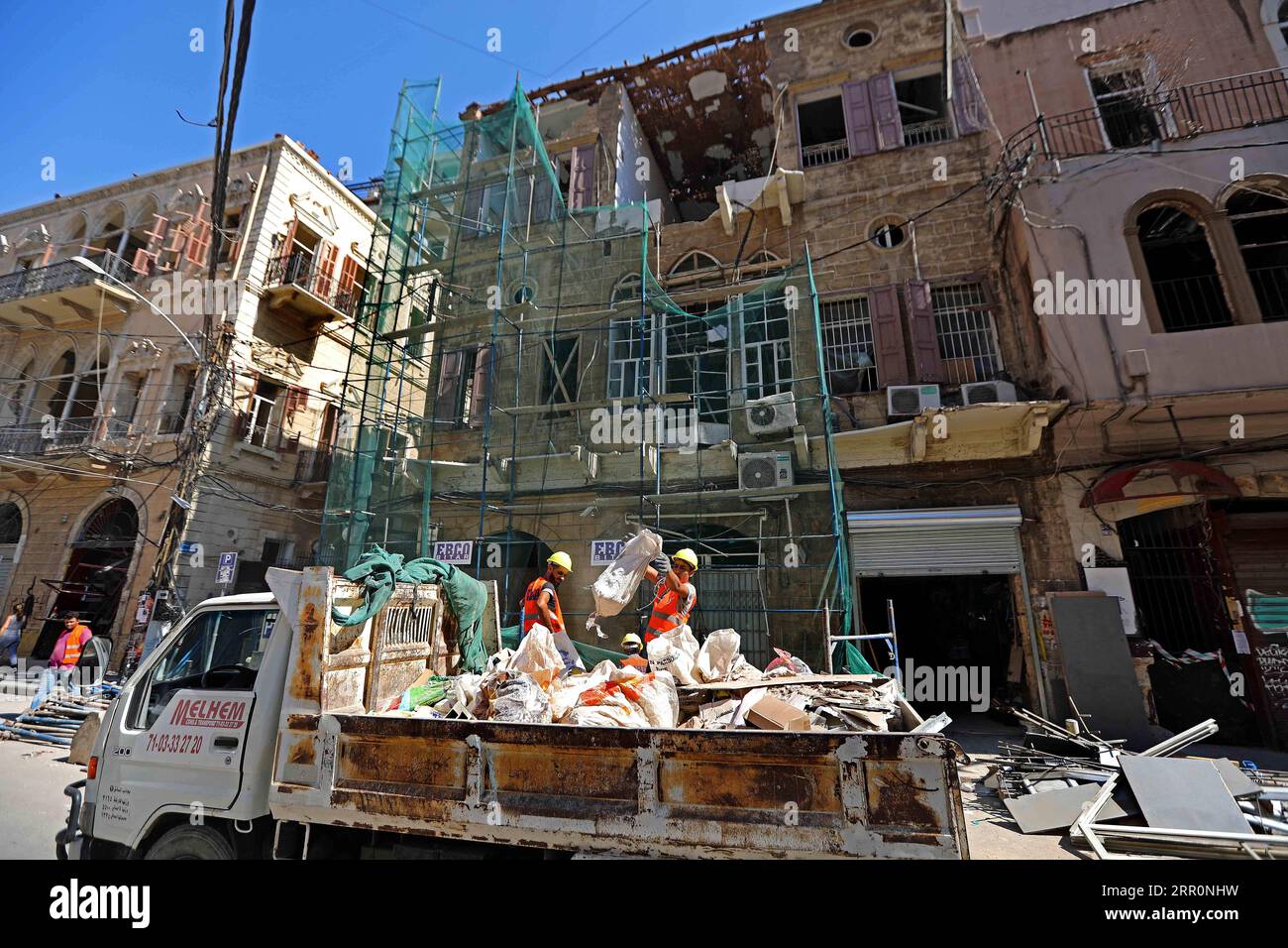 Port of beirut reconstruction hi-res stock photography and images - Alamy