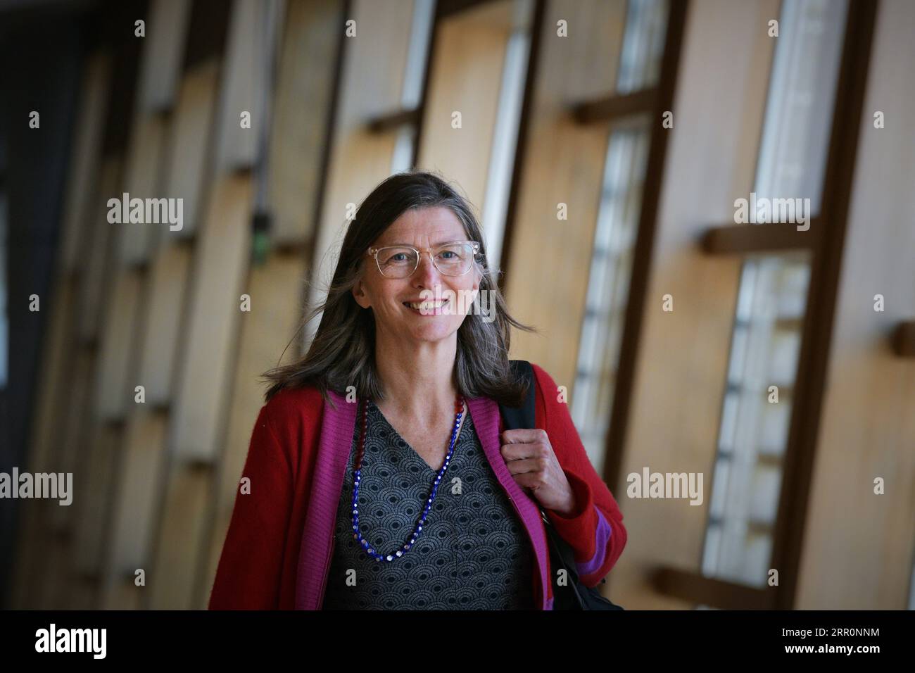 Edinburgh Scotland, UK 05 September 2023 Ariane Burgess, Scottish Green ...