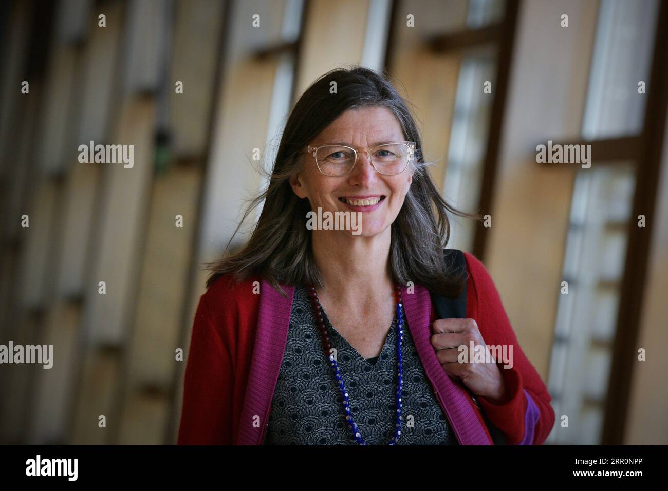 Edinburgh Scotland, UK 05 September 2023 Ariane Burgess, Scottish Green ...