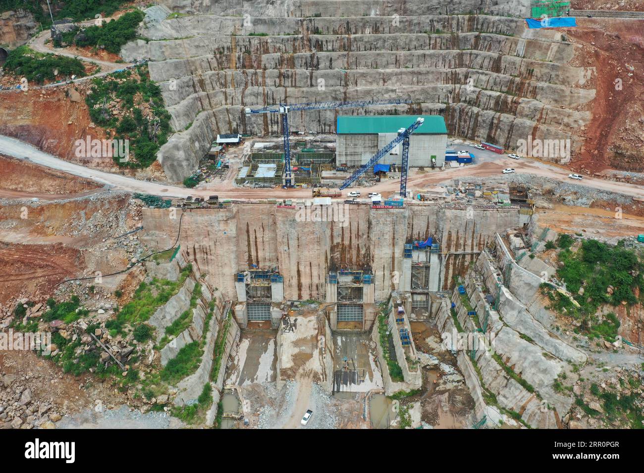 Laos mekong hydropower hi-res stock photography and images - Alamy