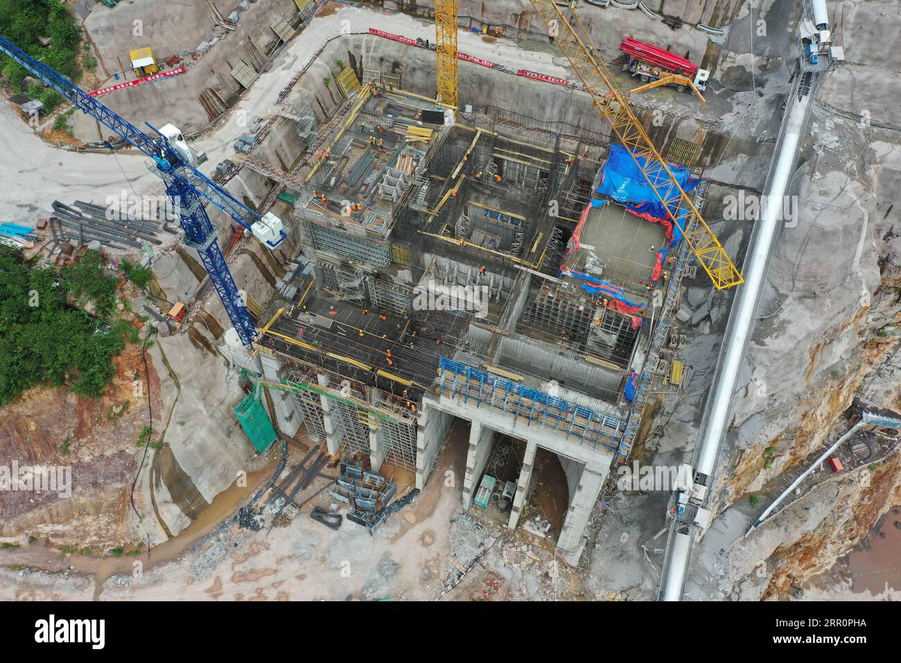 Laos mekong hydropower hi-res stock photography and images - Alamy