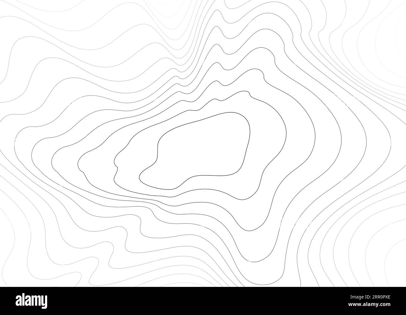 Abstract black white curved wavy pattern background. Vector design Stock Vector Image & Art - Alamy