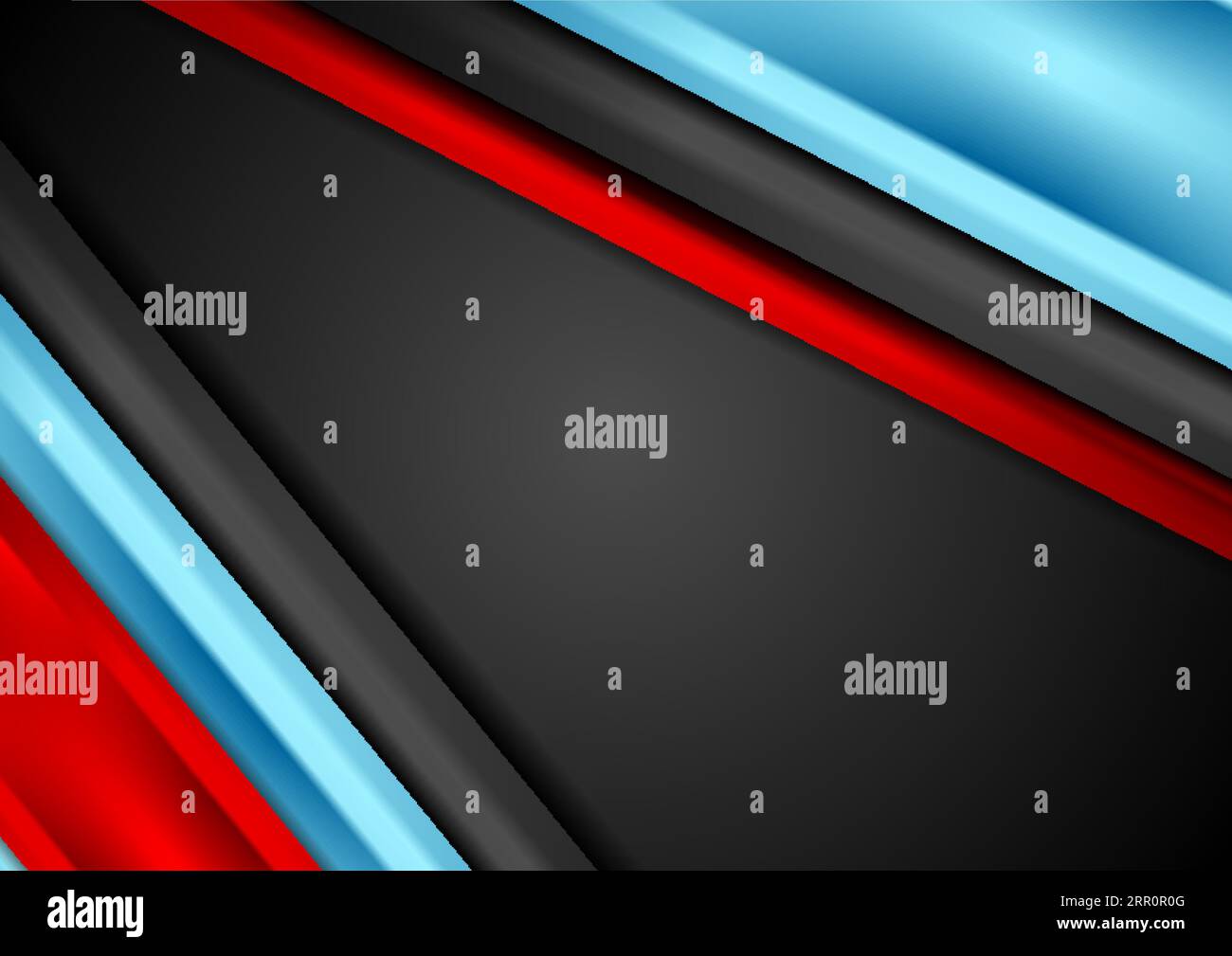 Contrast red and blue tech corporate abstract background. Vector ...