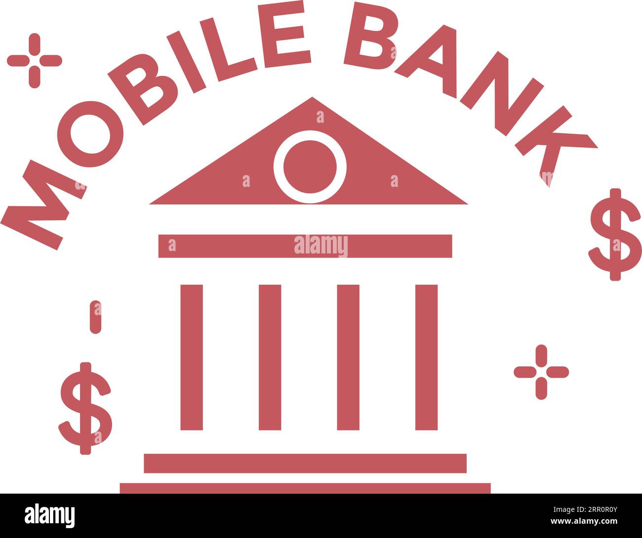 Mobile bank, digital banking systems for clients Stock Vector Image ...