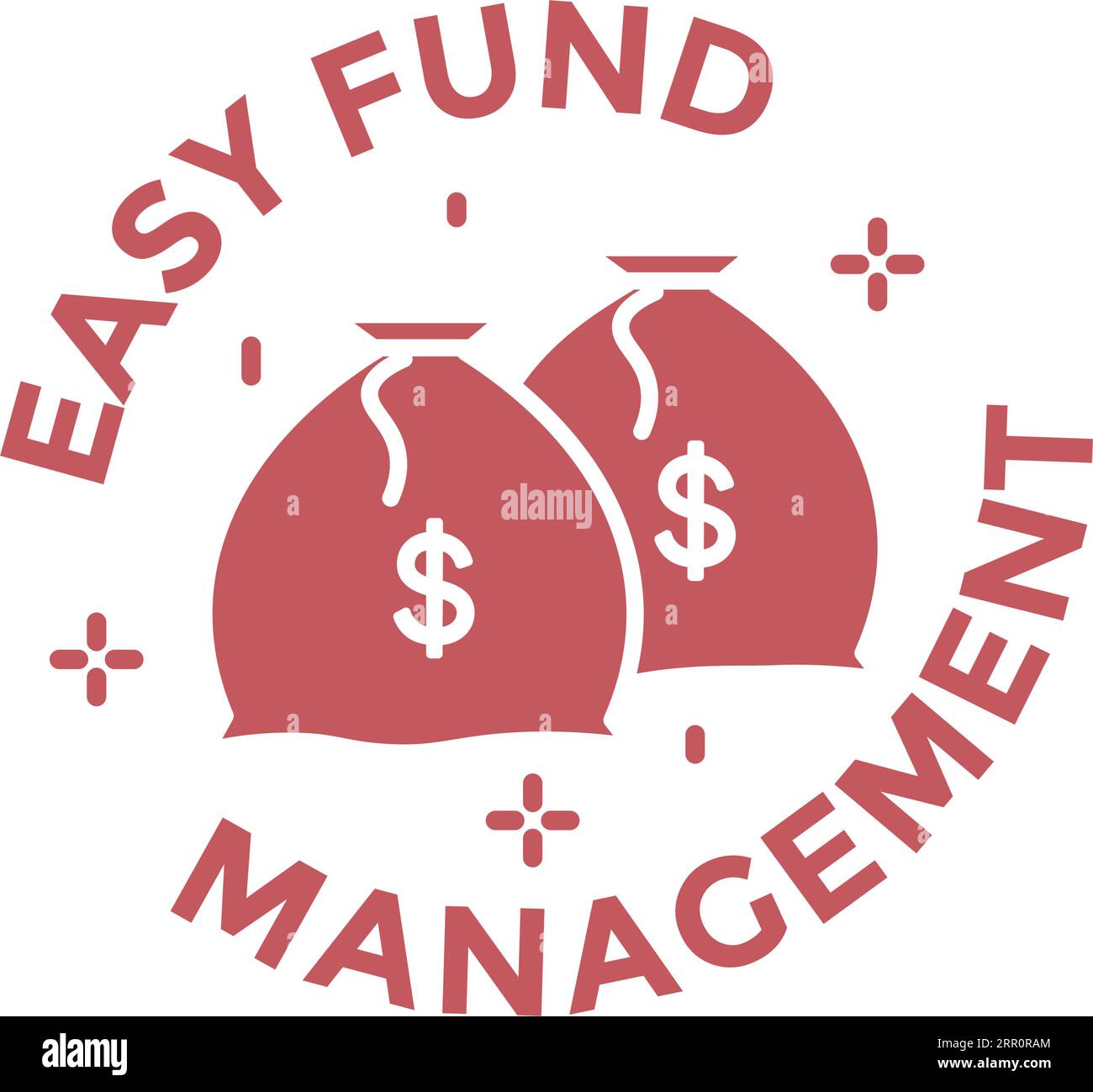 Easy fund management, banking system for clients Stock Vector Image ...
