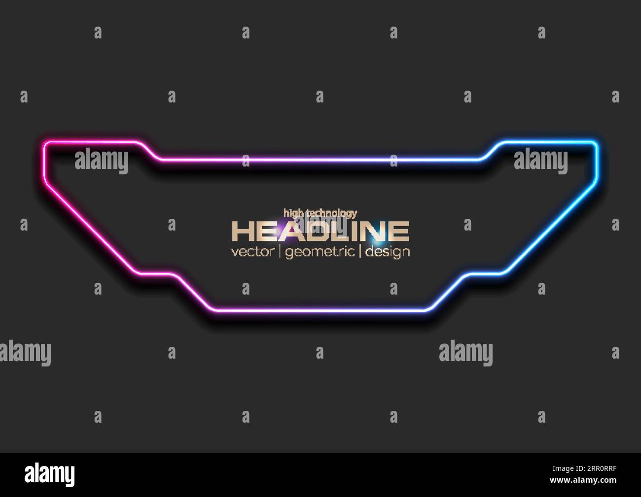 Virtual reality framework background Stock Vector Images - Alamy