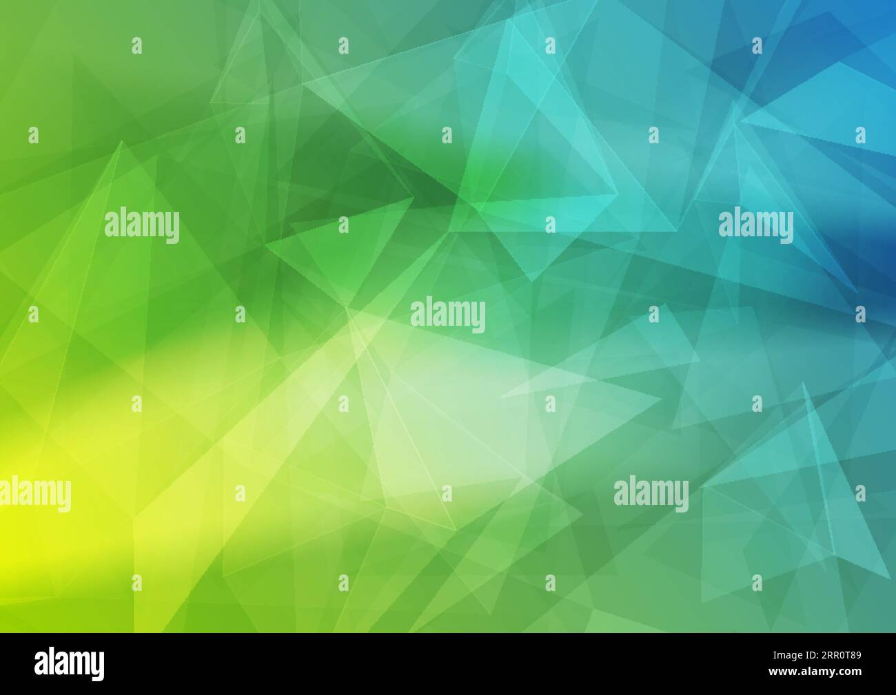 Abstract blue green low poly hi-res stock photography and images - Alamy