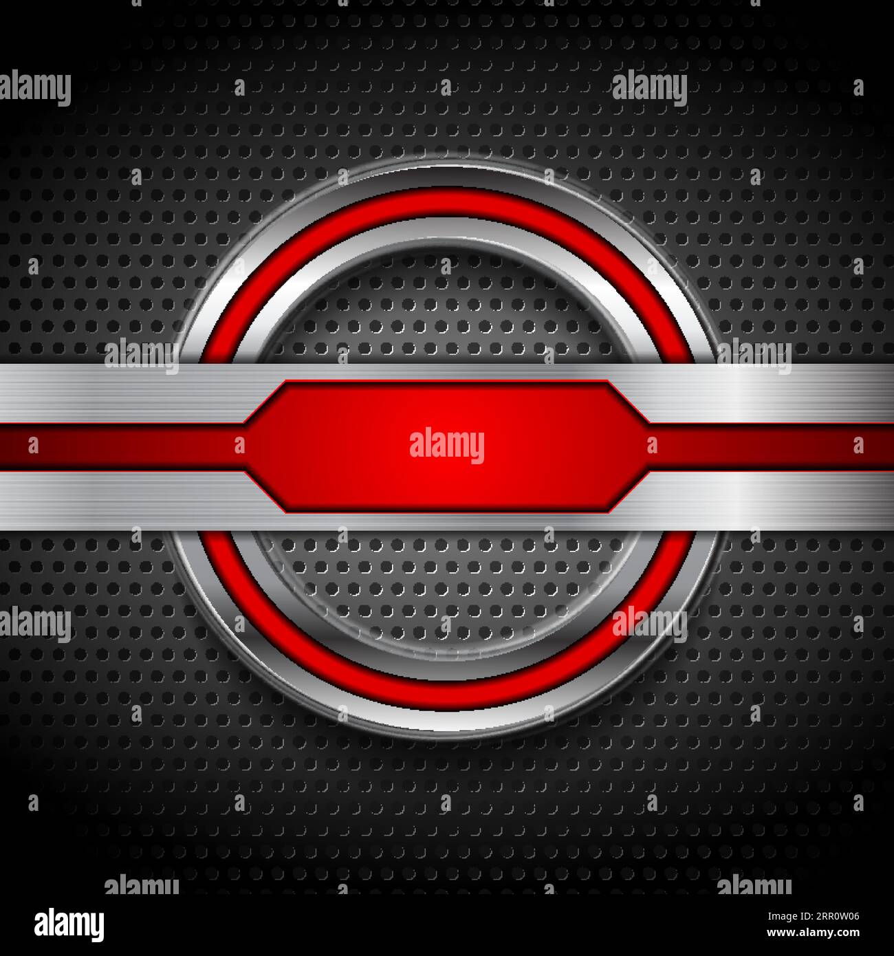 Steel metallic abstract technology geometry background. Vector ...