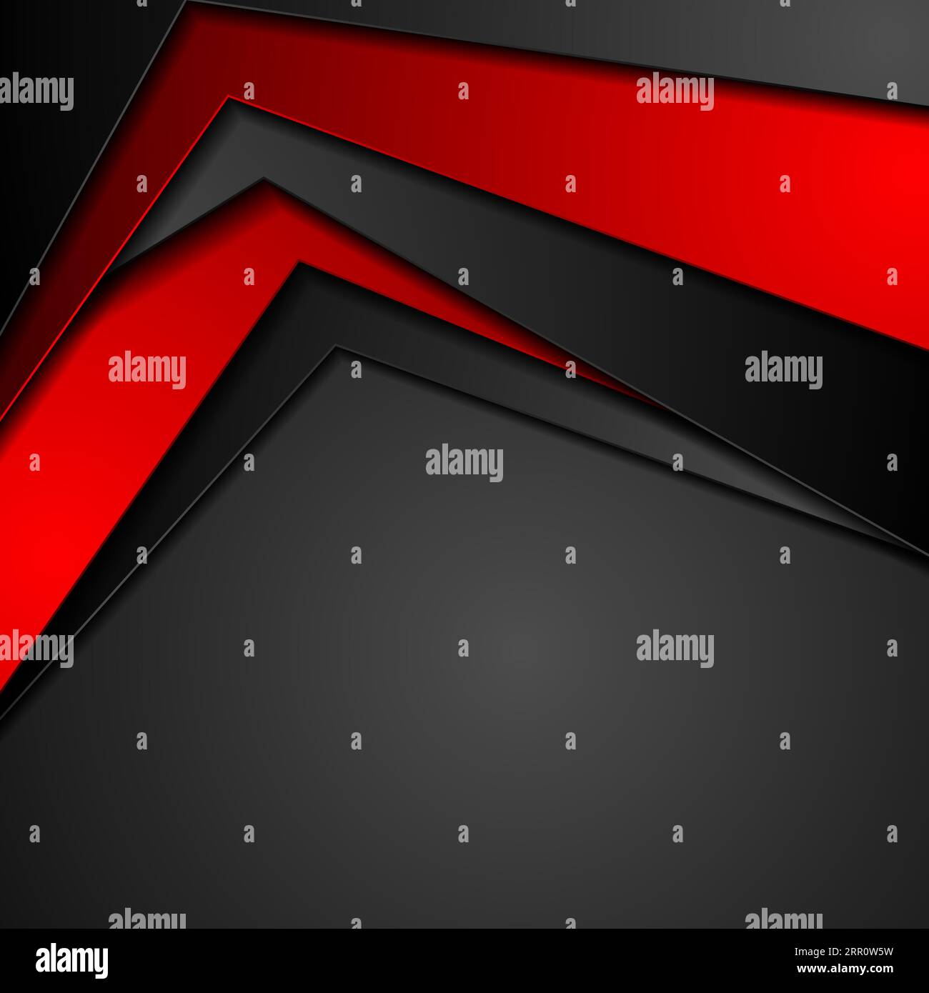 Red and black tech corporate abstract background. Vector design Stock ...