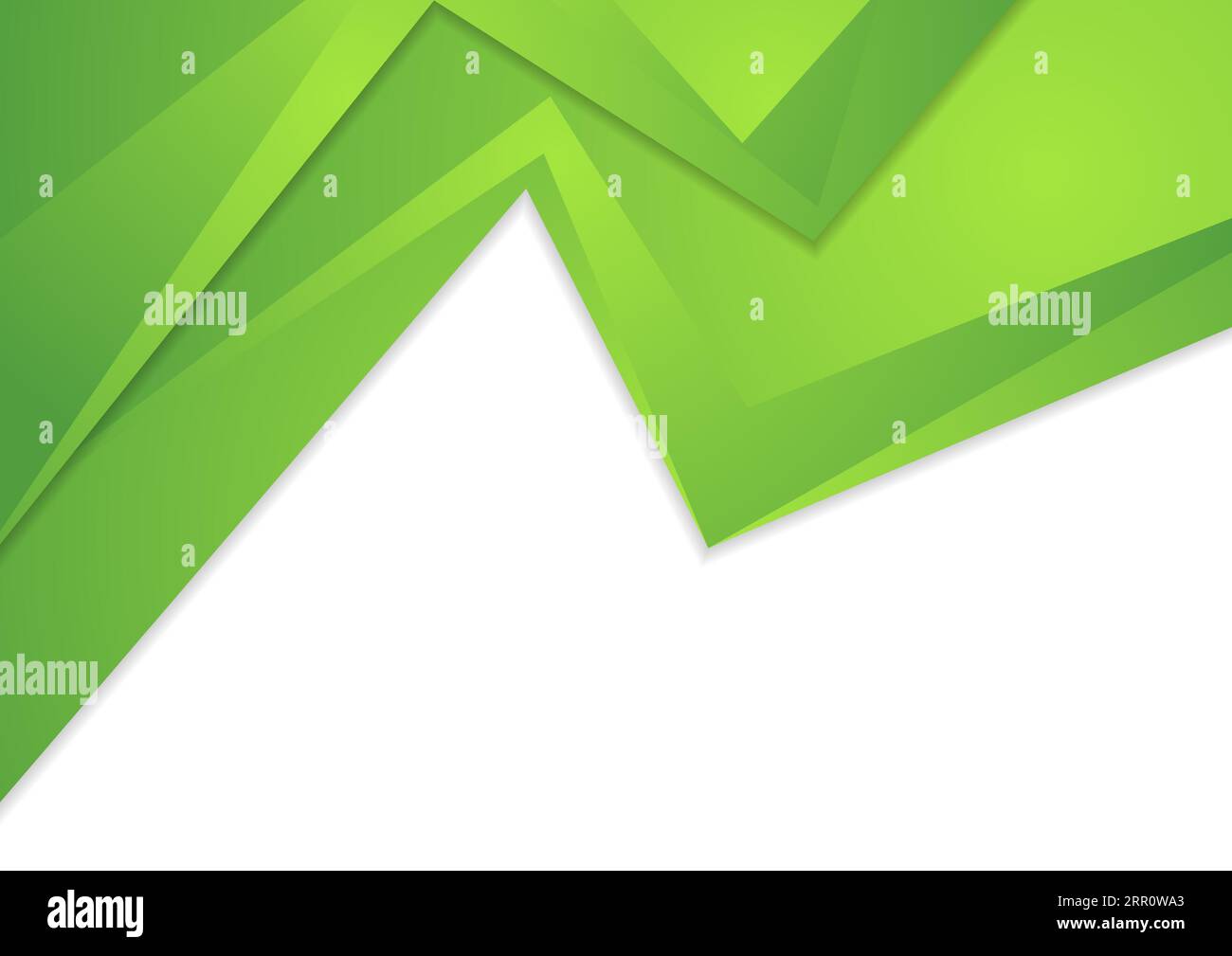 Bright green abstract corporate background. Vector design Stock Vector ...