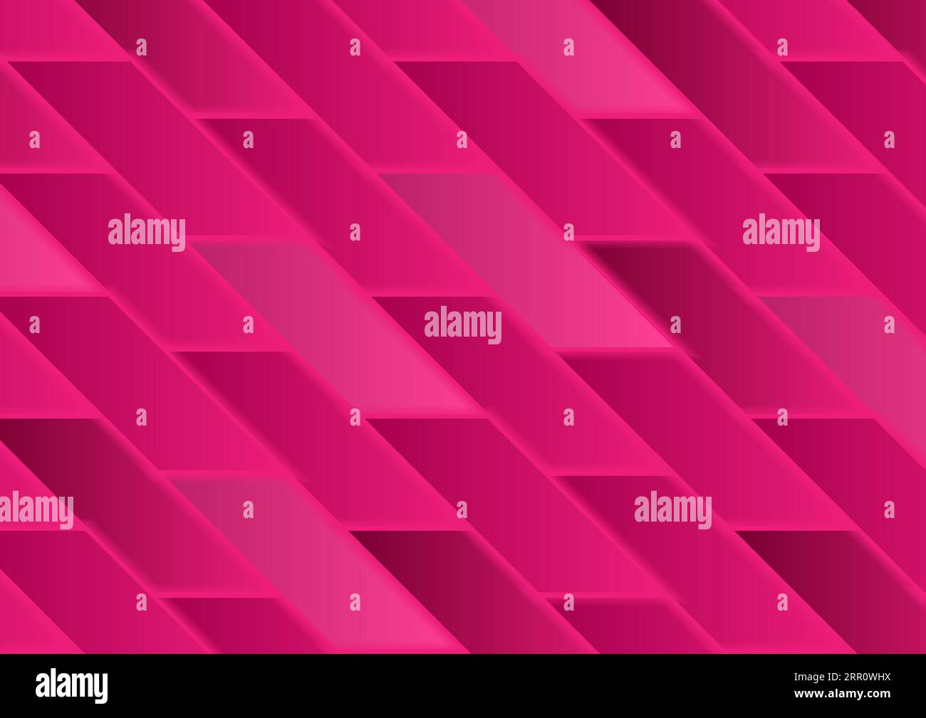 Abstract bright pink geometric tiles hi-tech background. Vector design ...
