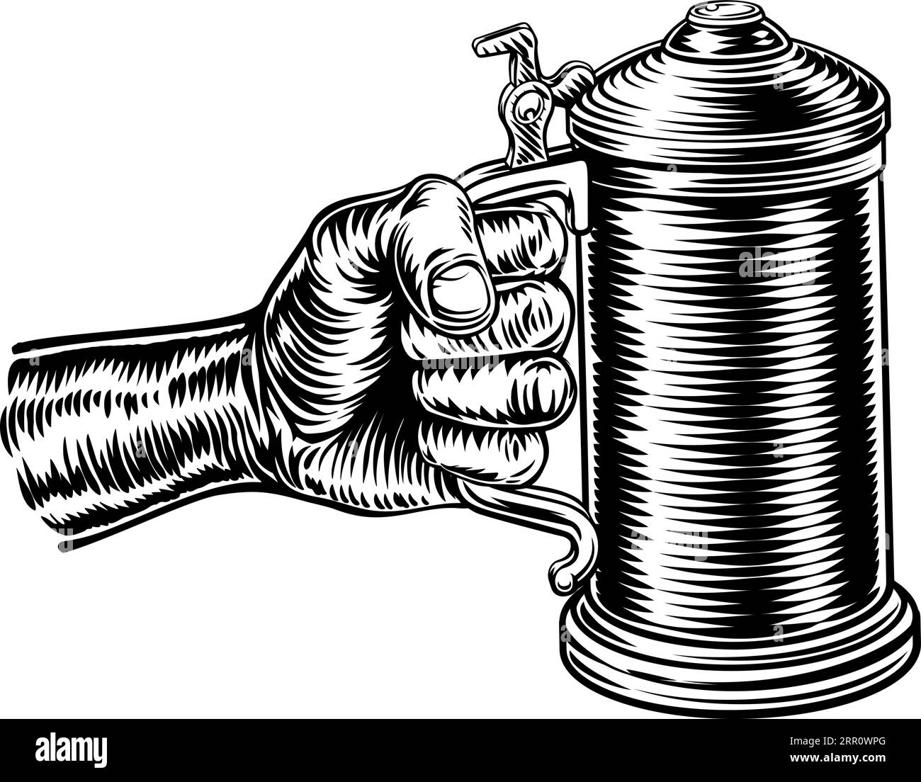 Brewing beer medieval Stock Vector Images - Alamy