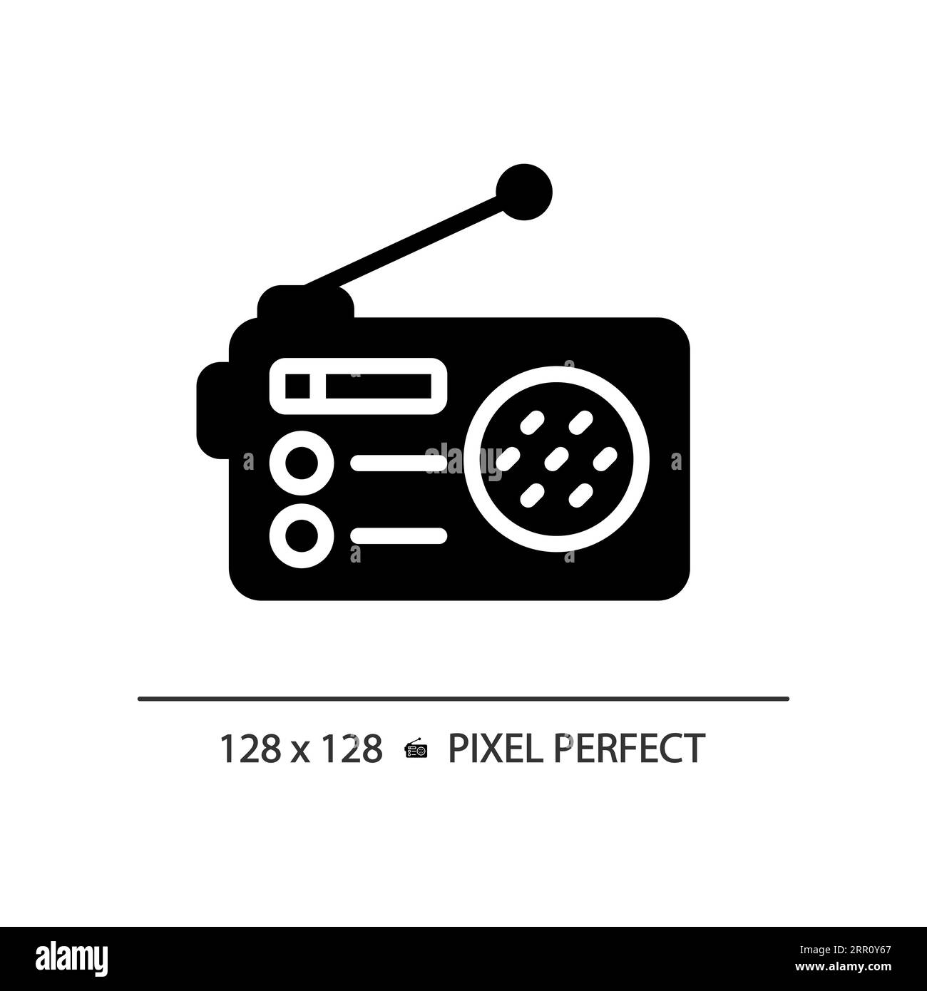 2d radio Stock Vector Images - Alamy