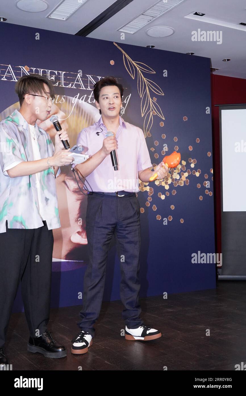 Hong Kong singer, songwriter, and actor Daniel Chan holds a birthday ...