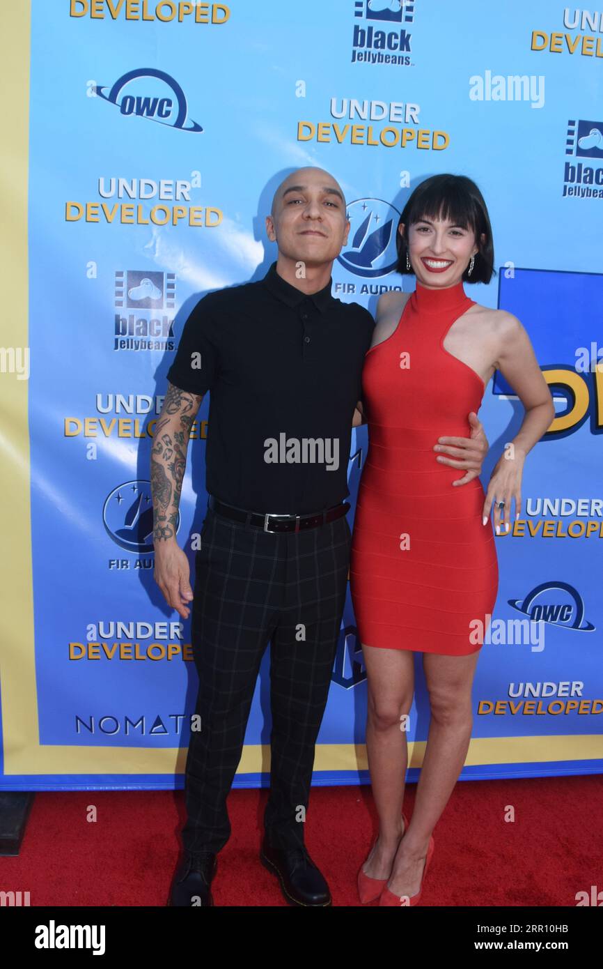 Beverly Hills, California, USA 5th September 2023 Musician Joel Jimenez and Actress Lulu ...