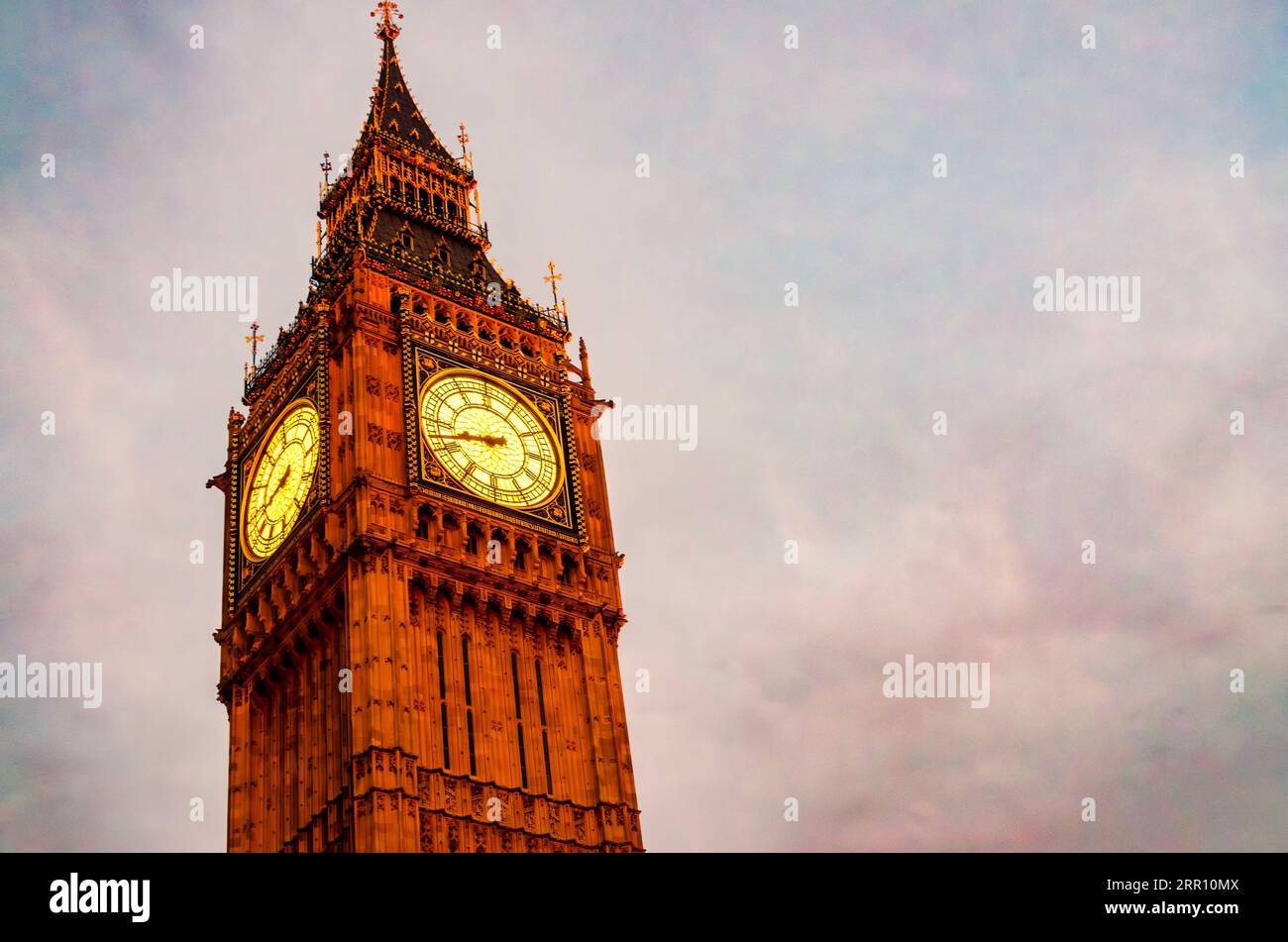 The official Big Ben page for UK Parliament Stock Photo - Alamy