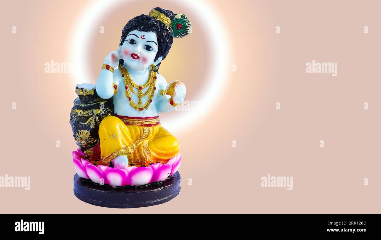 Childhood of krishna hi-res stock photography and images - Alamy