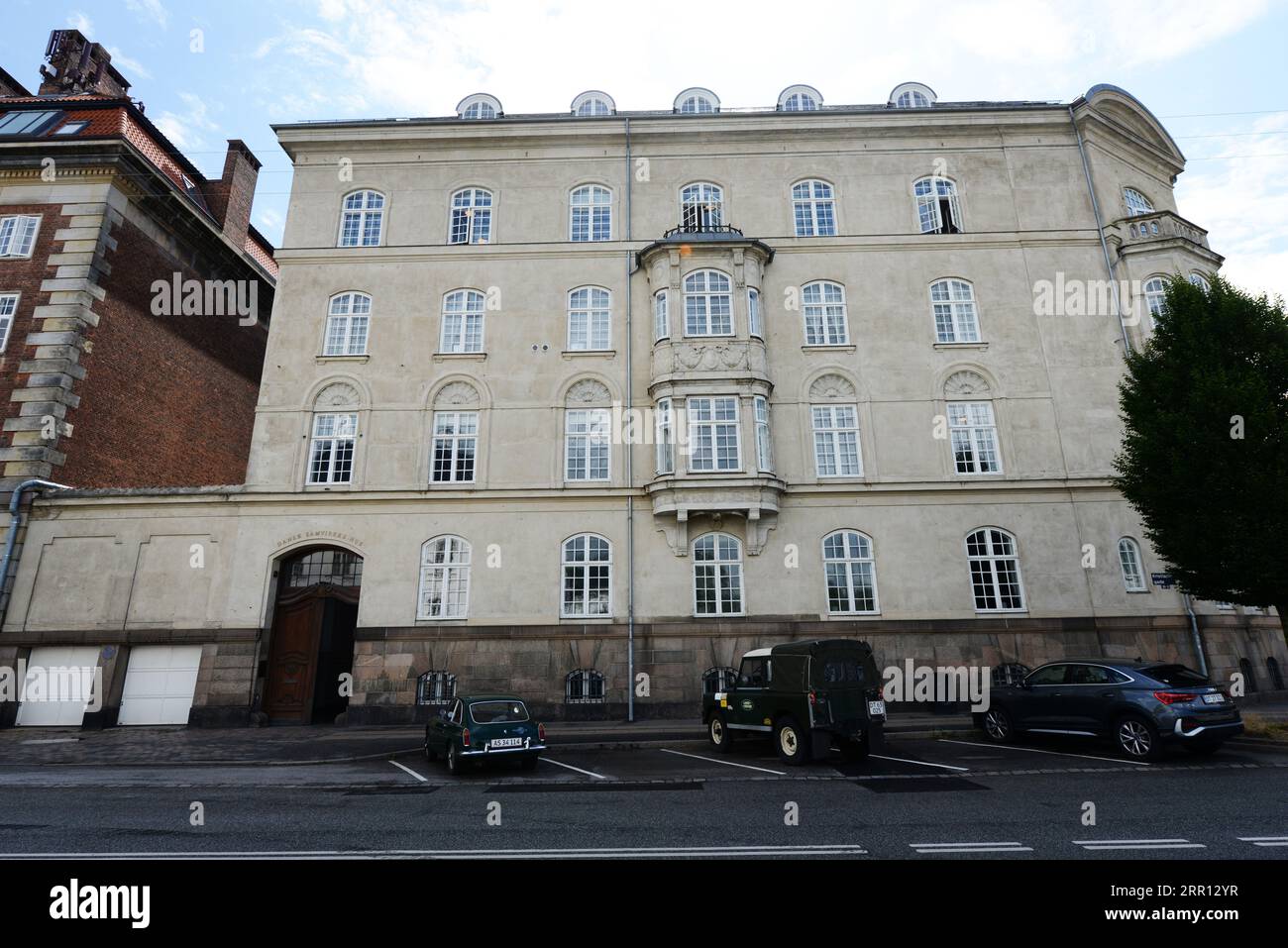 Dansk Samvirkes Hus on Kristianiagade, Copenhagen, Denmark Stock Photo ...