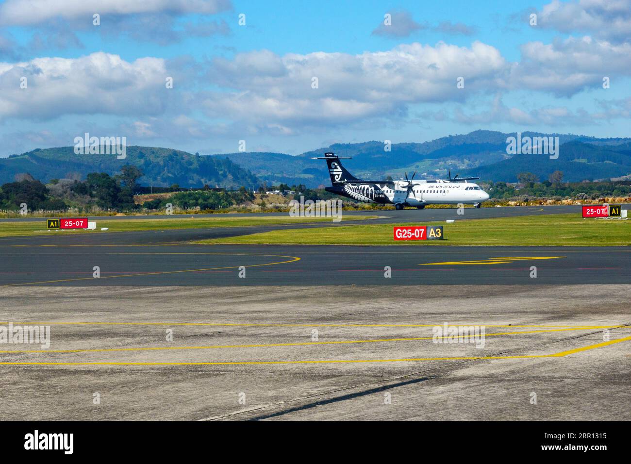 Tauranga New Zealand -September 1 2023; Air New Zealand passenger plane ...