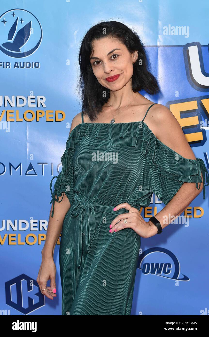 Tania Verafield attends the premiere of "Underdeveloped" on Tuesday ...