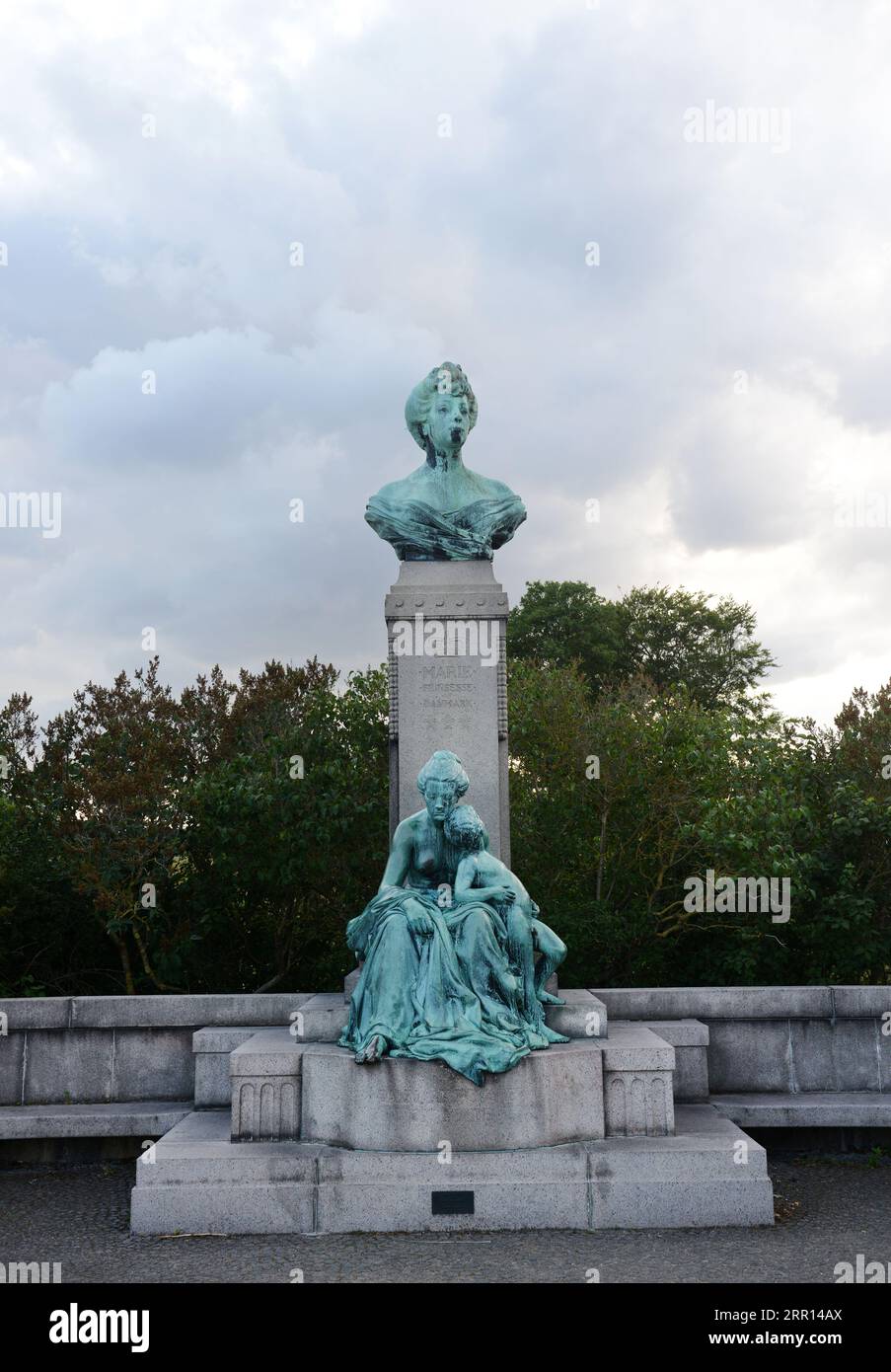 Statue of Princess Marie in Copenhagen, Denmark Stock Photo - Alamy