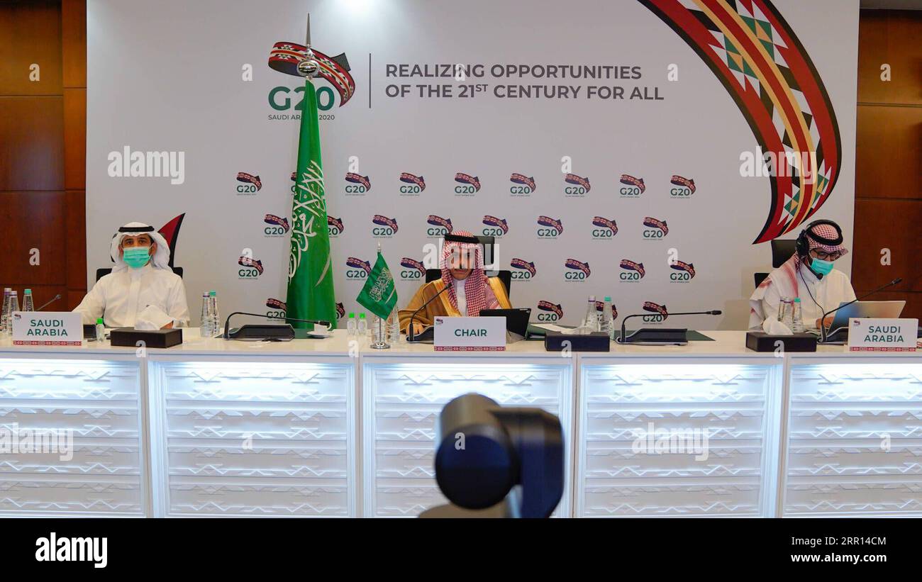 200903 -- RIYADH, Sept. 3, 2020 -- Saudi Foreign Minister Faisal bin ...