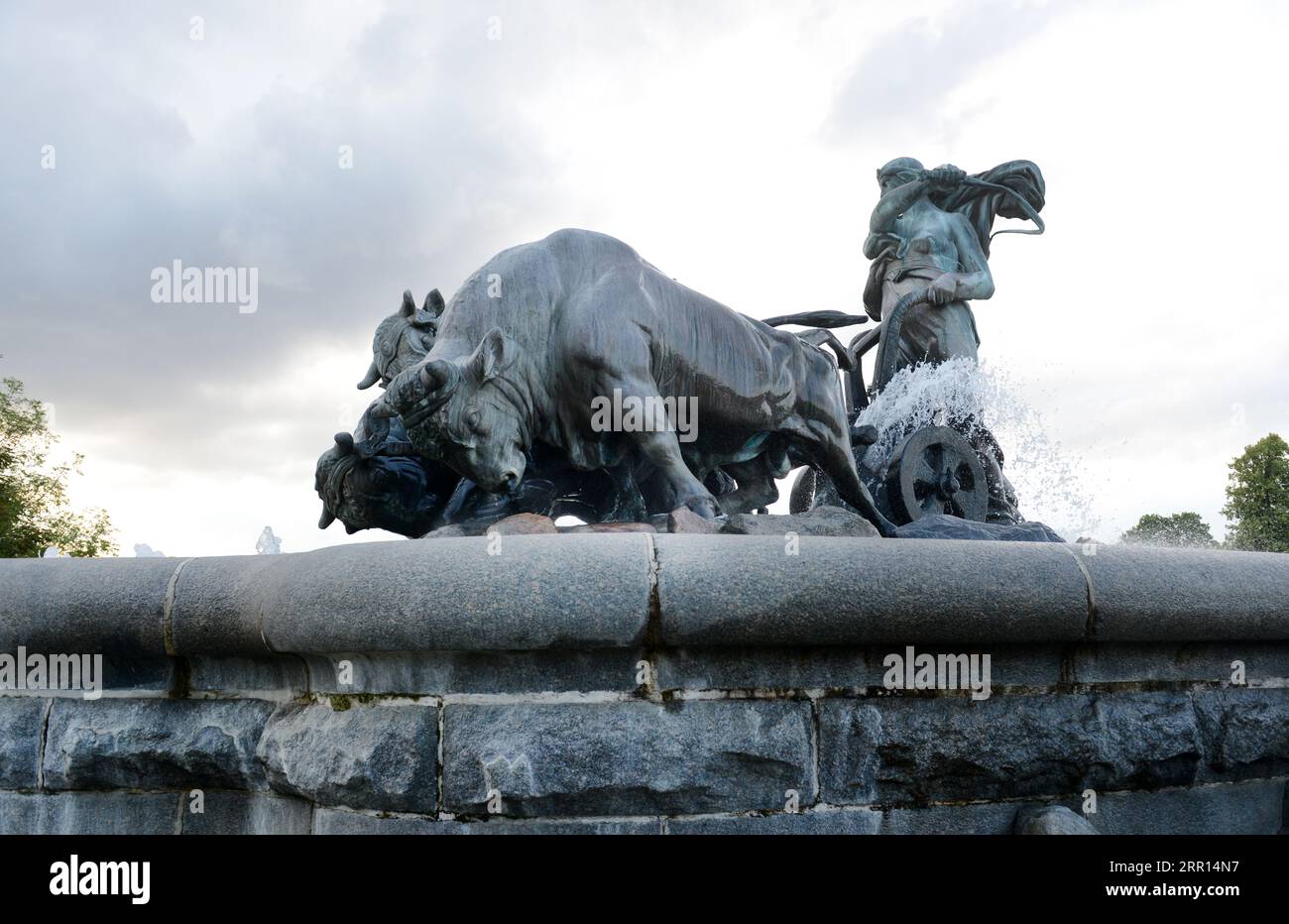 Gefion Fountain is a Bronze fountain completed in 1908, depicting Norse ...
